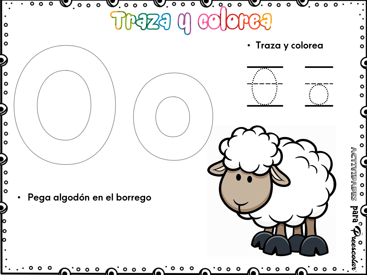 Actividades para trabajar el abecedario